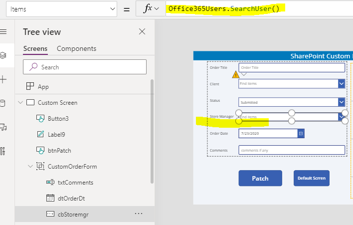Power Apps Patch - Dropdown, People Picker And Lookup Field In SharePoint